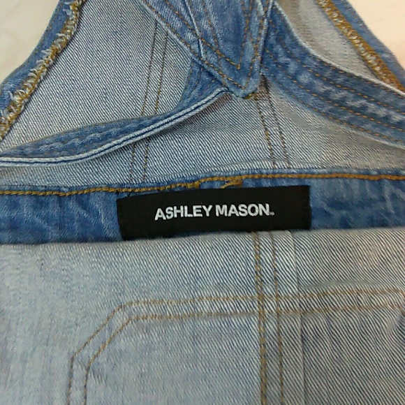 Ashley Mason | Jeans | Denim Bib Overall Shorts Size Xs | Poshmark